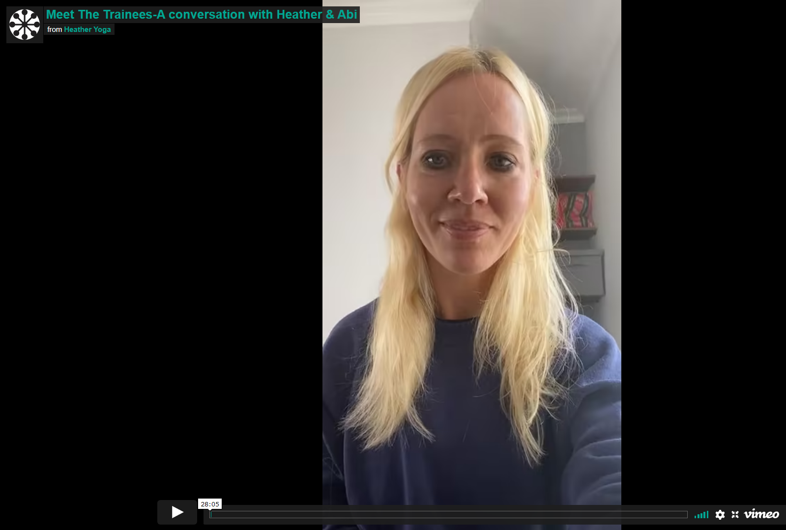 Meet The Trainees-A conversation with Heather & Abi - Heather Yoga